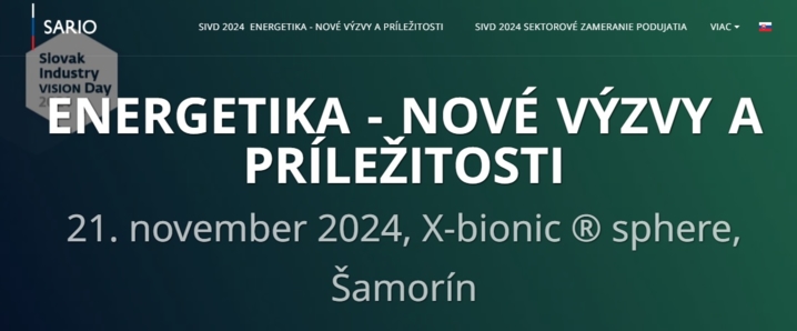 SLOVAK INDUSTRY VISION DAY SARIO 2024